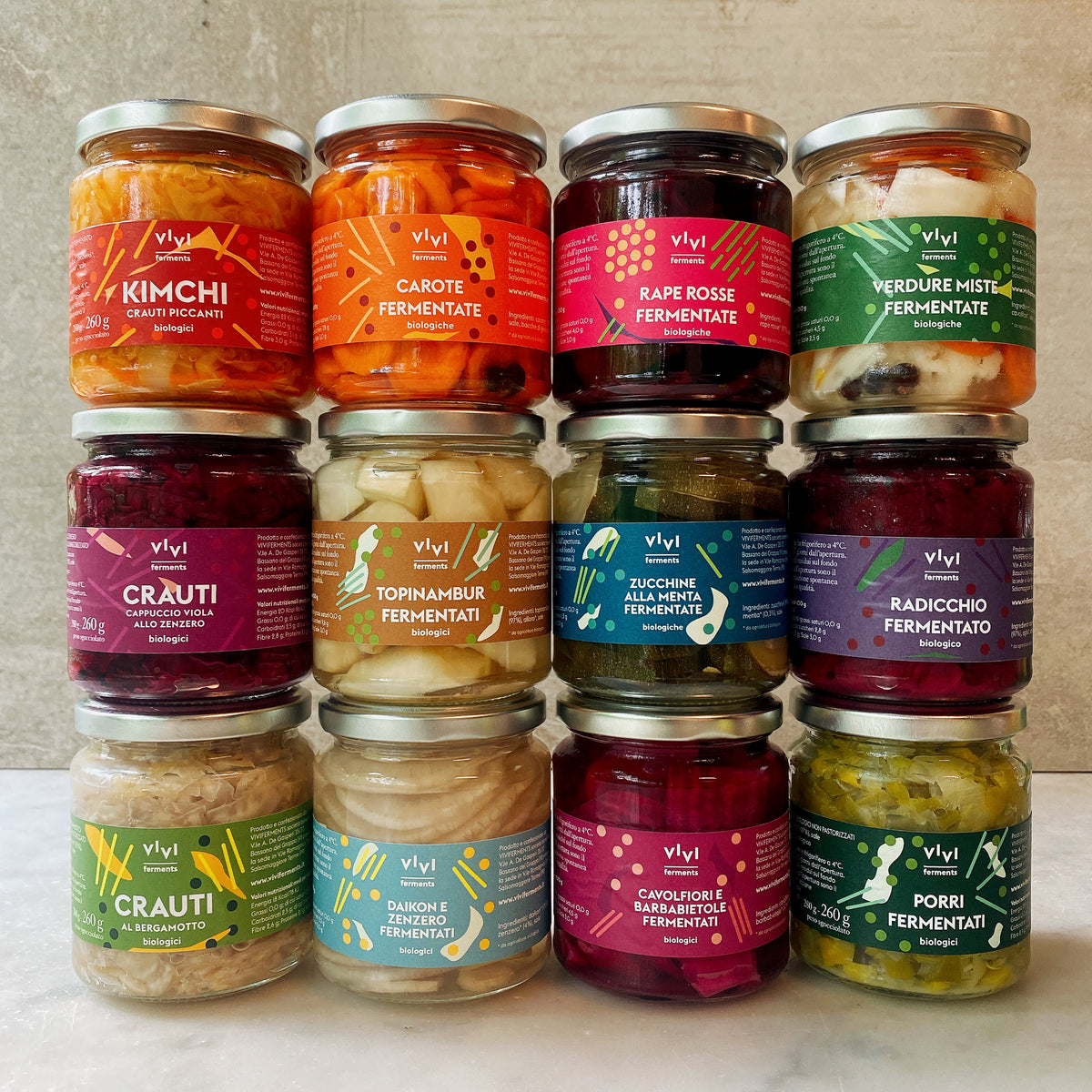 Verdure fermentate – VIVI ferments