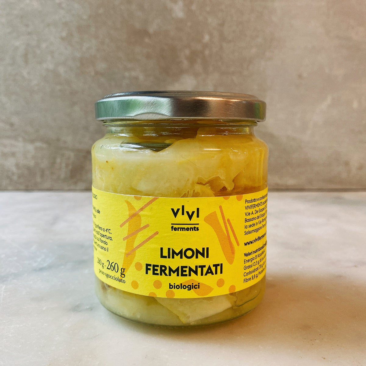 LIMONI FERMENTATI BIOLOGICI – VIVI ferments