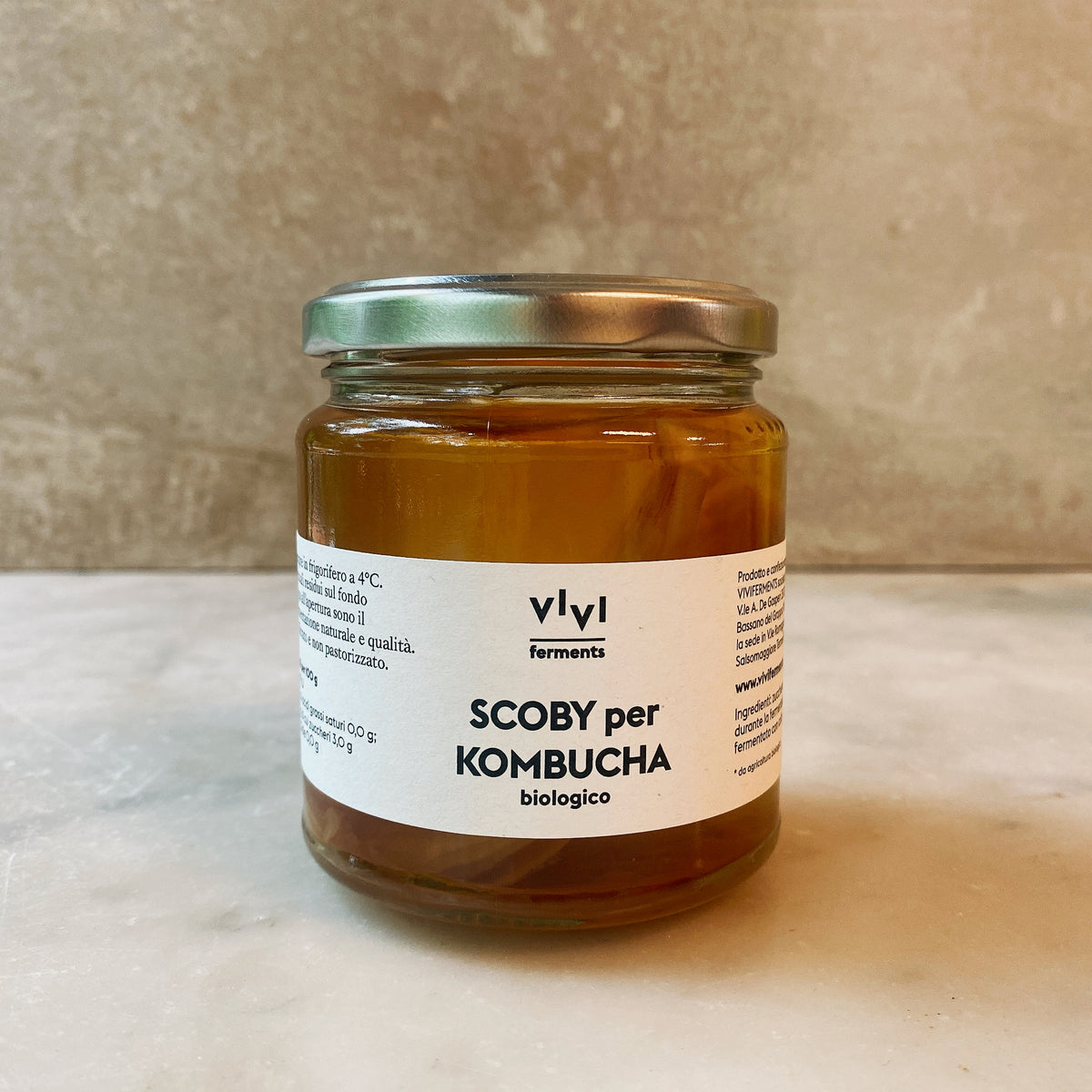 SCOBY PER KOMBUCHA biologico – VIVI ferments